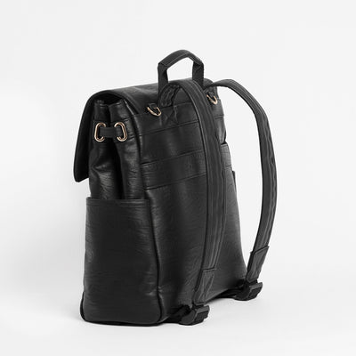 The Hayes Baby Backpack Parent Pack - Black | Arrived Bags